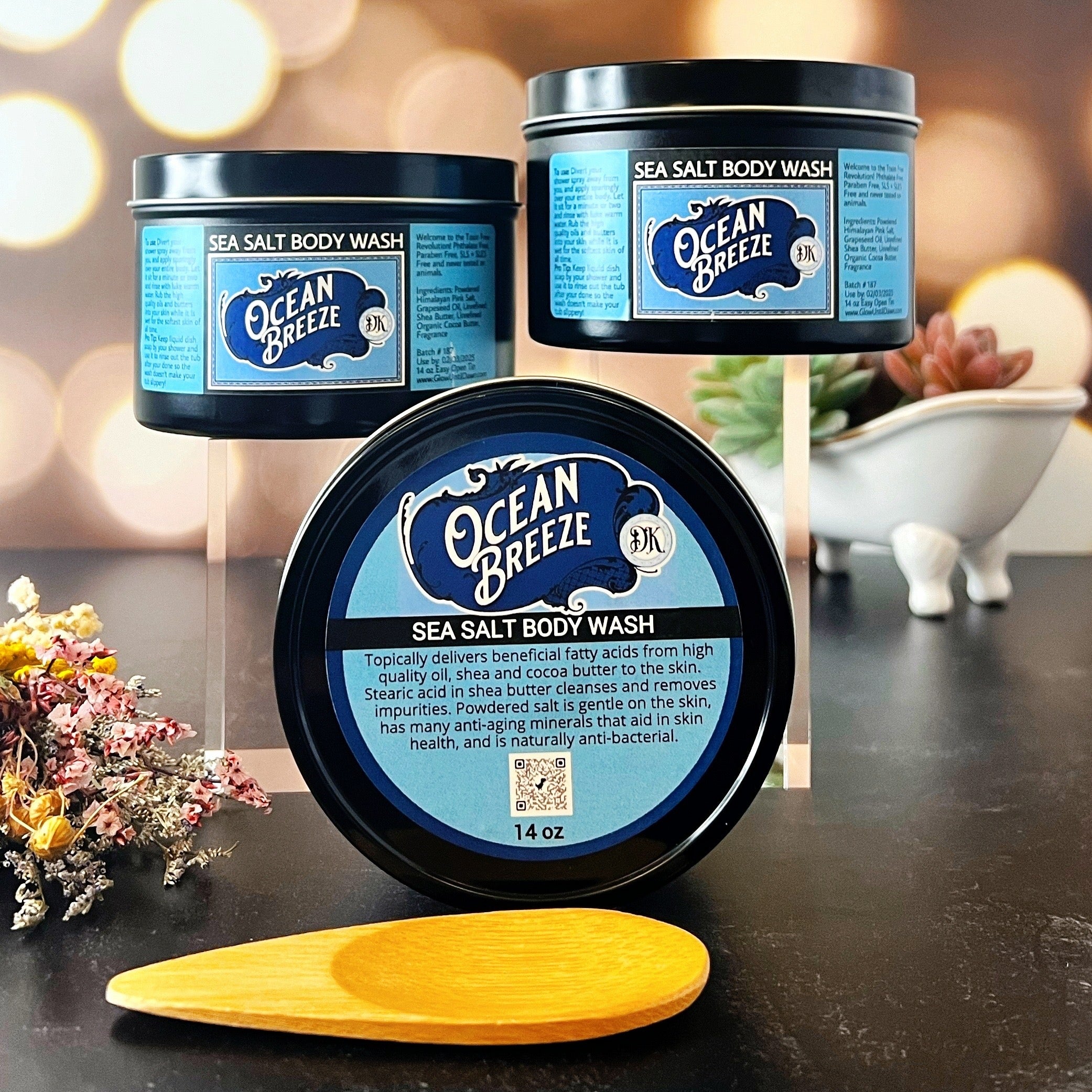 SEA SALT BODY WASH & SCRUB – Glow Until Dawn